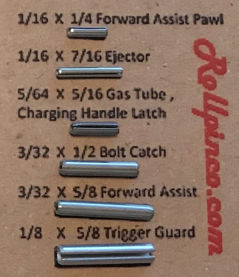 AR-15 Roll Pins